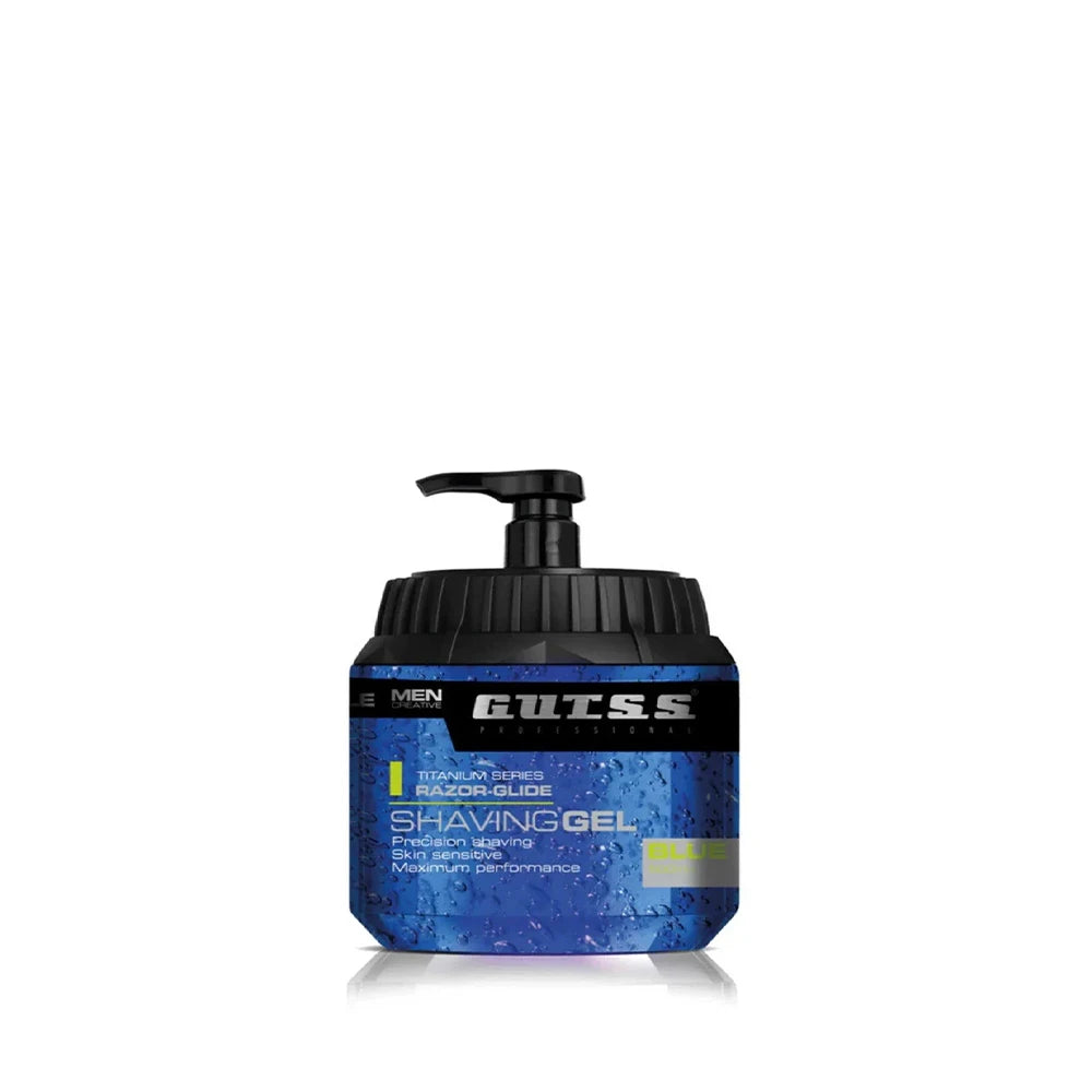 Gutss Professional Razor-Glide Blue Shaving Gel – 500ml – Salon United